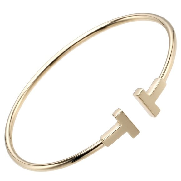 Tiffany & Co. | Jewelry | Tiffanyco T Wire Bangle Arm Circumference 6cm ...